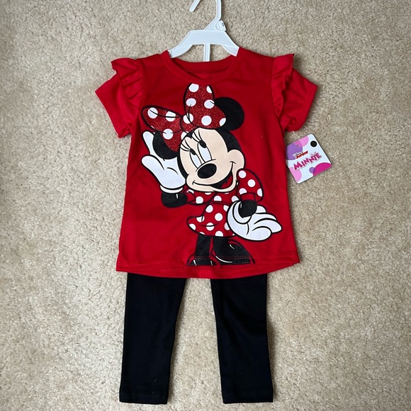 Disney | Matching Sets | Disney Junior Minnie Girls Matching Set | Poshmark